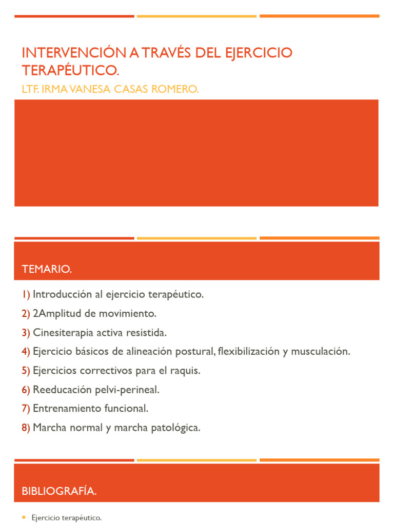 IntervenciÃ N A Travã©s Del Ejercicio Terapã©utico-3 | PDF | Músculo | Invalidez
