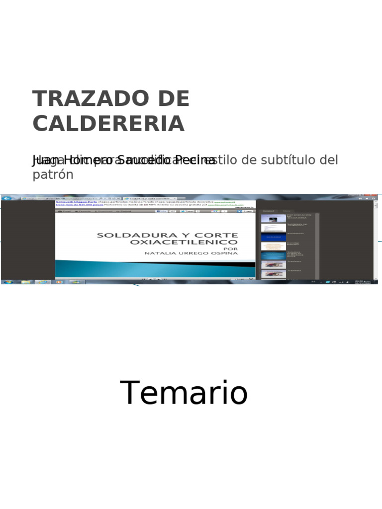 86588838 Trazo y Desarrollo 3 Presentacion IMMSA | PDF