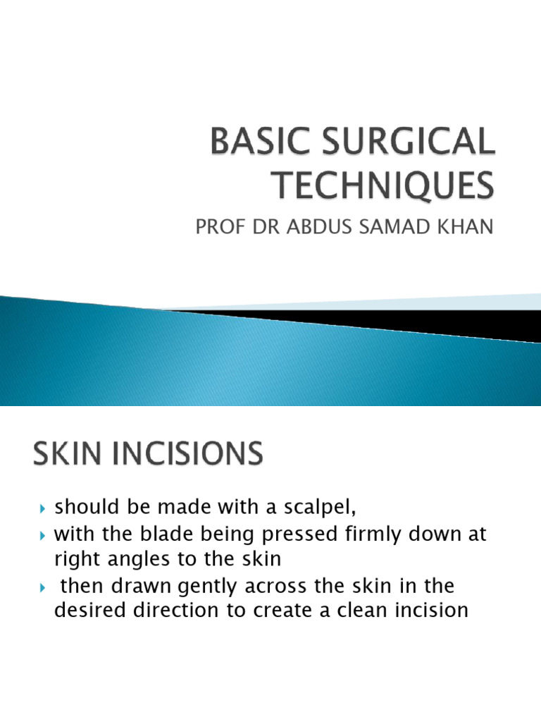 Surgical Skill 240130 162547 Pdf Surgical Suture Wound