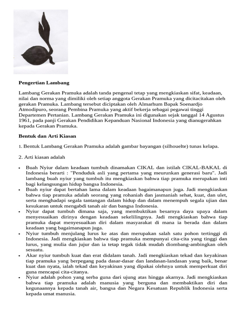 Pengertian Lambang | PDF