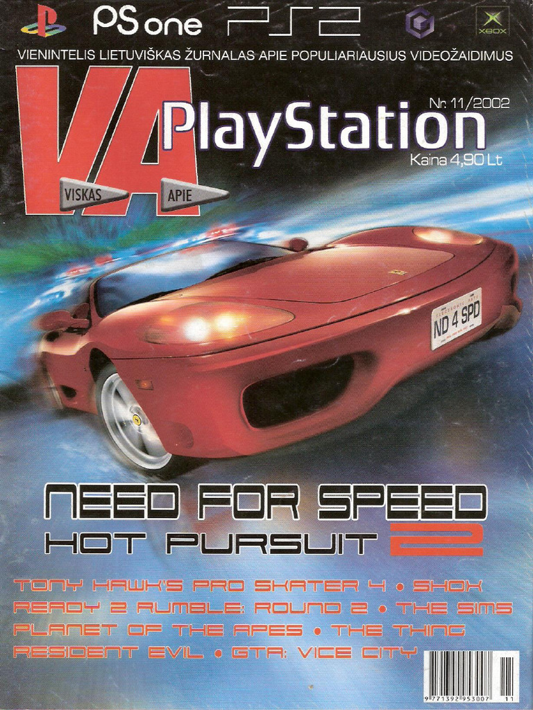V.A. PlayStation 2002.11 | PDF