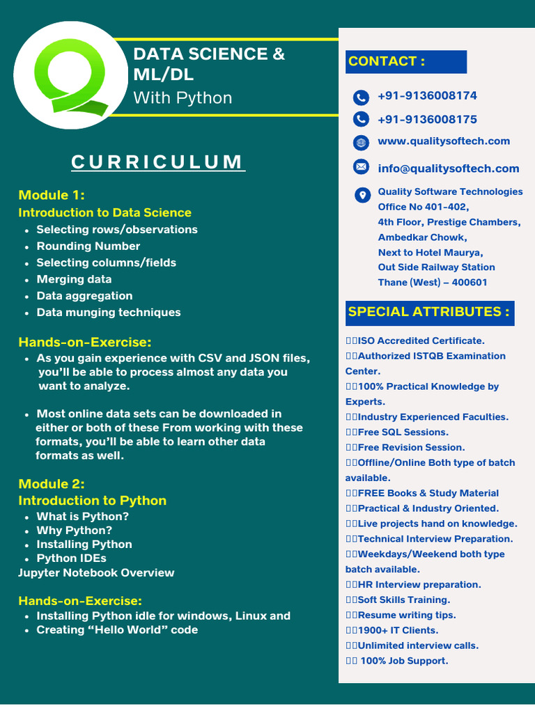 Data Science Expert Certification | PDF