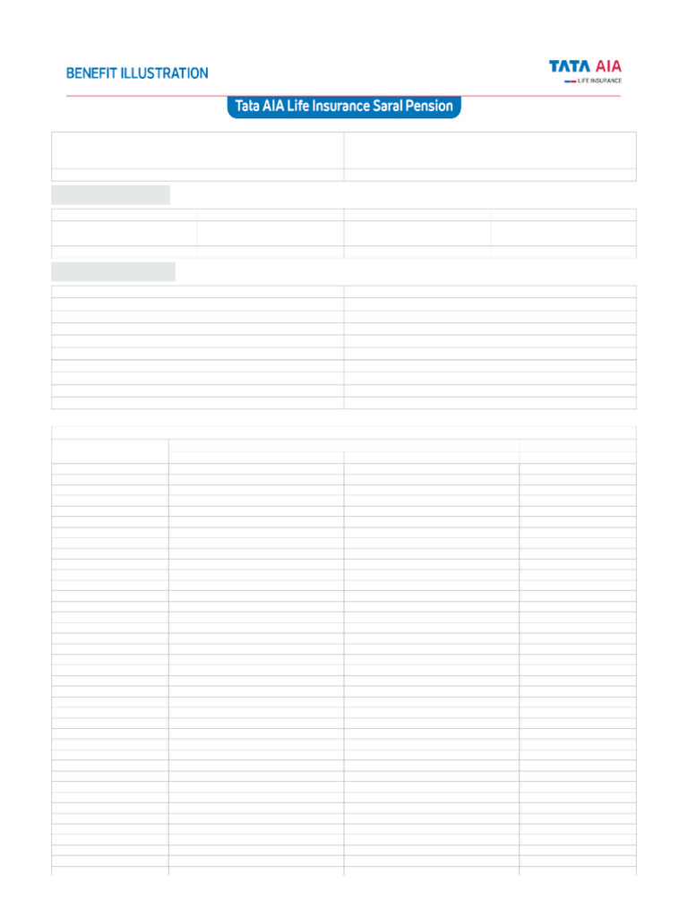 Insurance Saral Pension | PDF