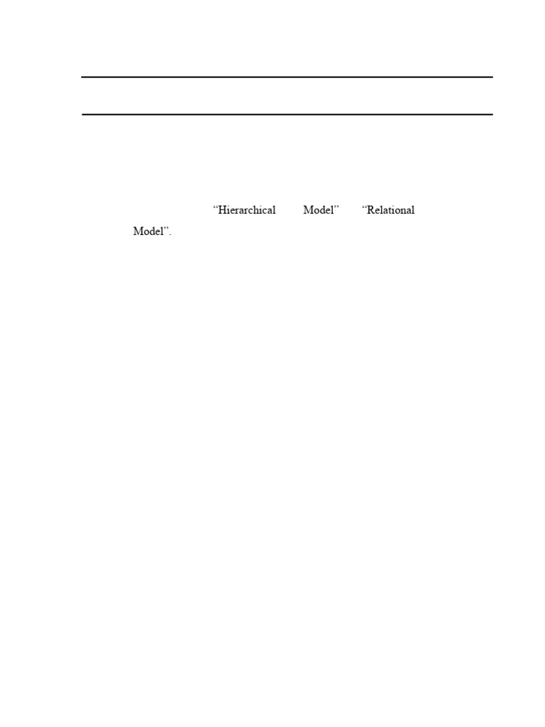 RDBMS Using Oracle - I | PDF