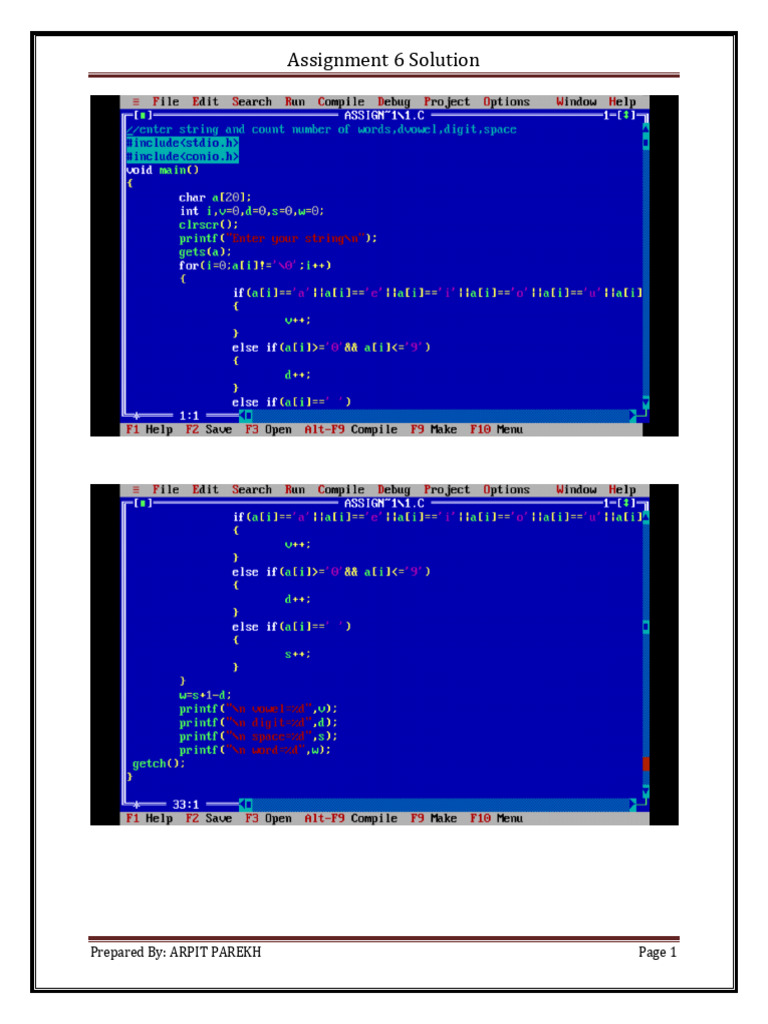 Assignment 6 Final Solution | PDF