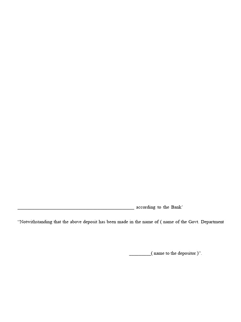 FD Letter 2 | PDF