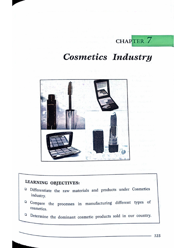 Cosmetics | PDF