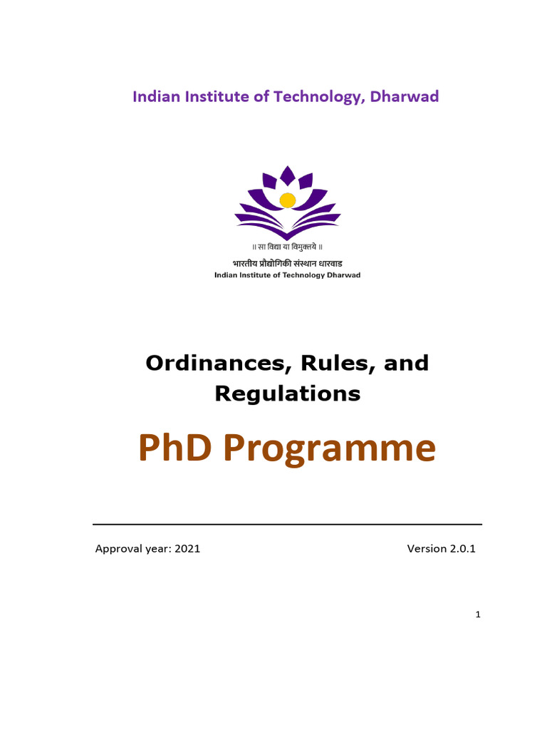Rules PHD 2021 v2.0.1 | PDF | Thesis | Doctor Of Philosophy