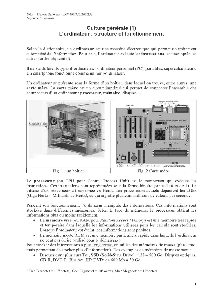 Lecon1 FR | PDF