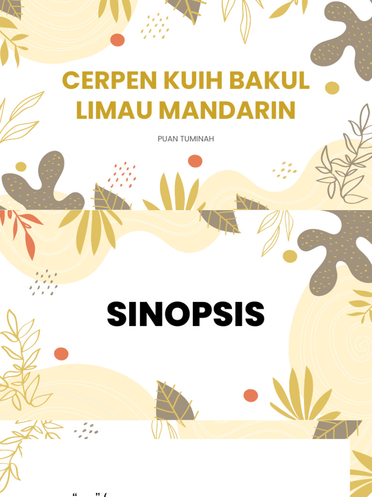 Slide Cerpen KBLM | PDF