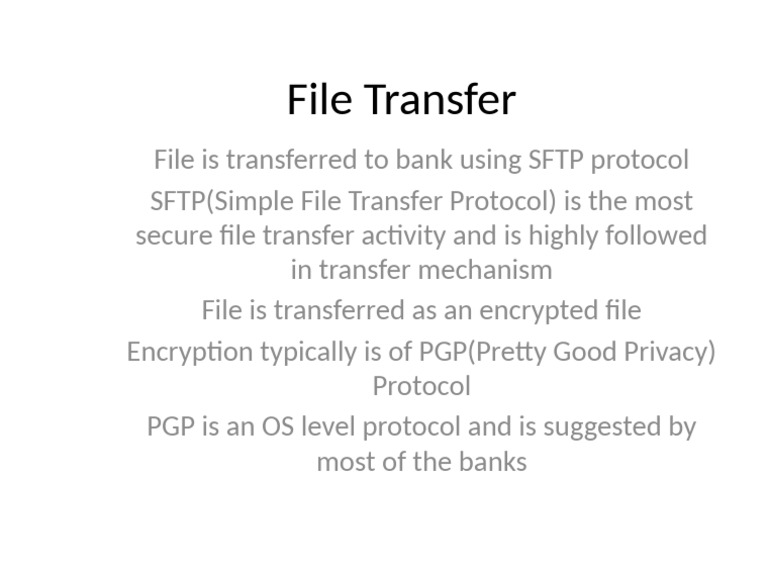 File Transfer | PDF