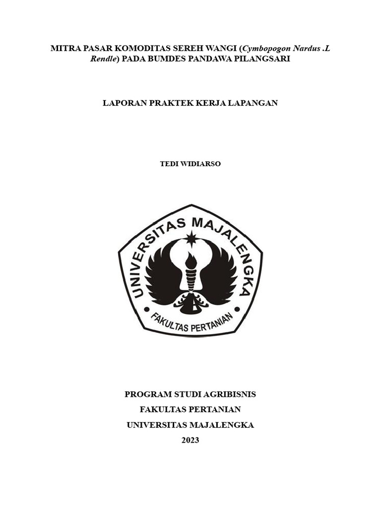 Laporan PKL | PDF
