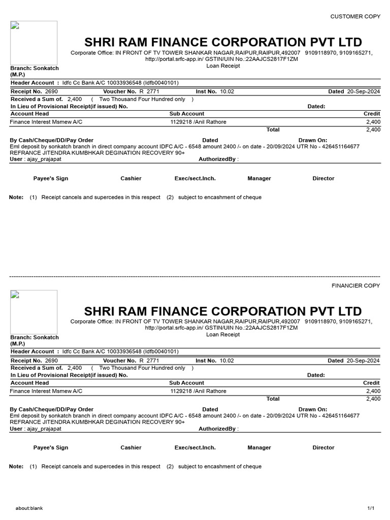 Anil Rathore 2400 | PDF