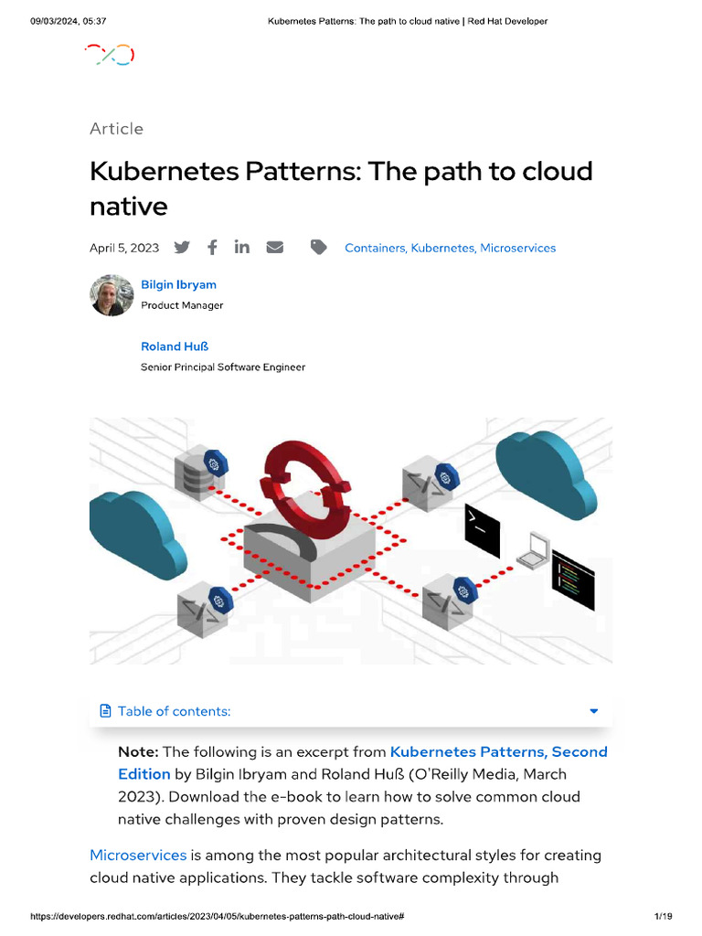 Kubernetes Patterns - ThePathToCloudNative | PDF