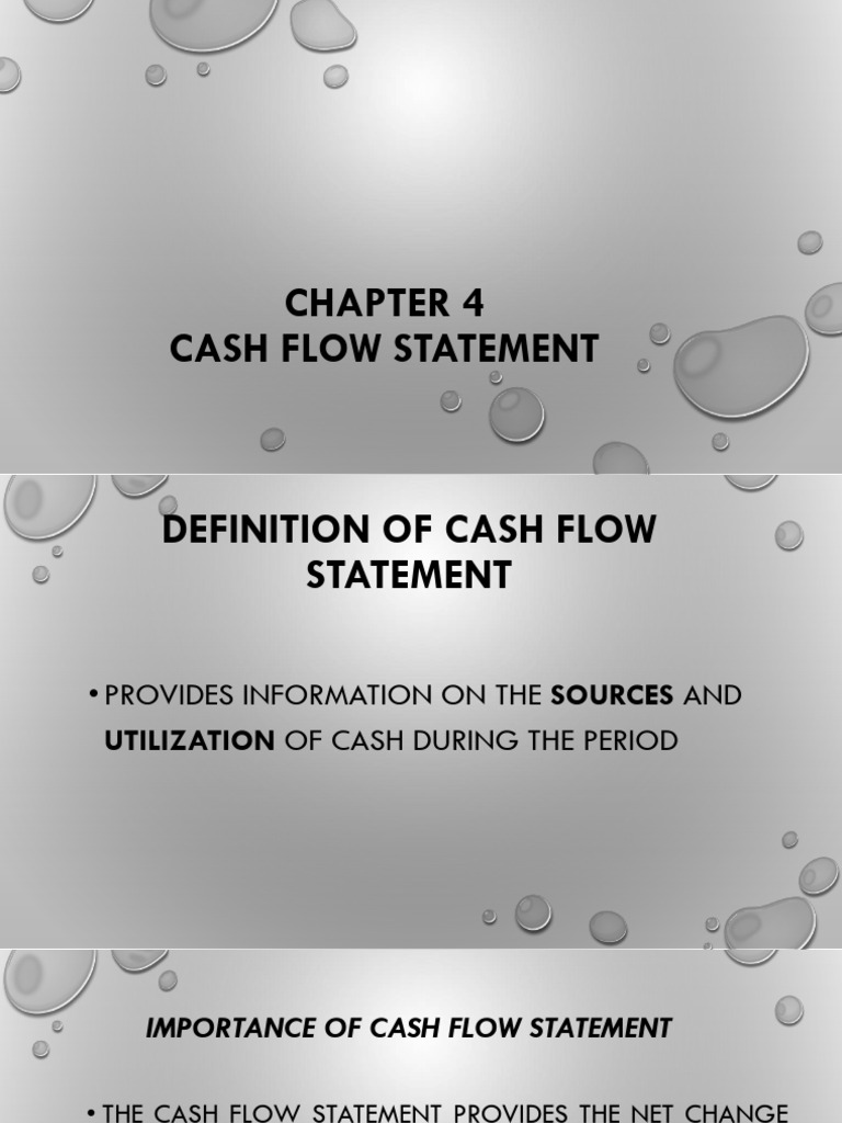 Fabm - Statement of Cashflow | PDF | Cash Flow Statement | Expense