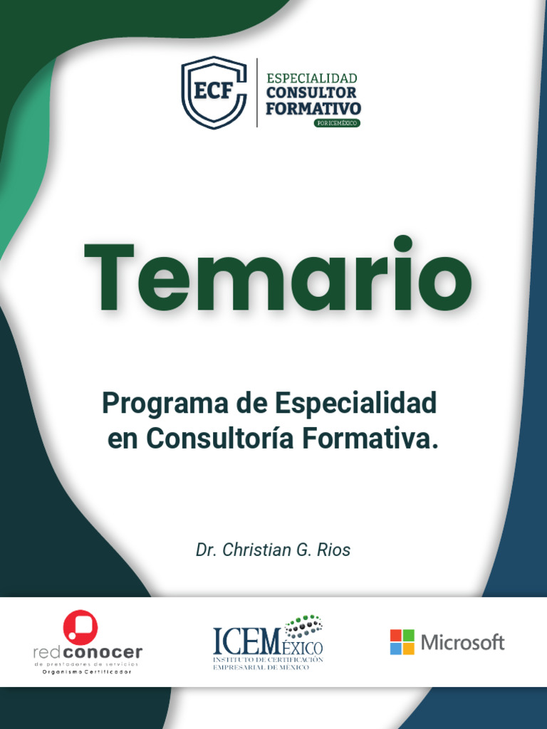 Temario Ecf | PDF