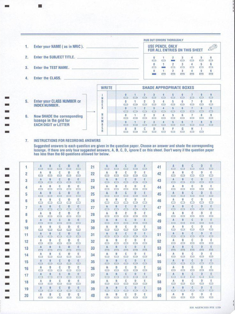 OTAS Sheet | PDF