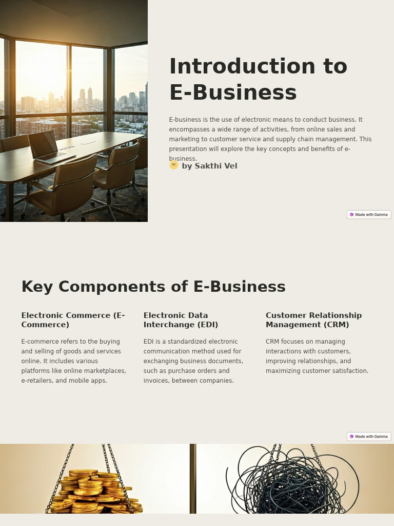 Introduction To E Business | PDF