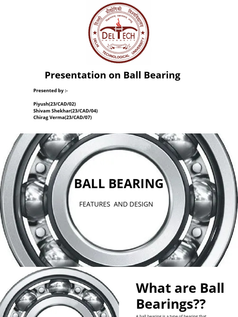 Ball Bearing | PDF
