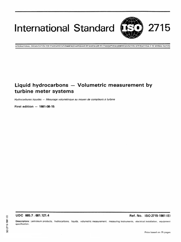 Iso 2715 | PDF