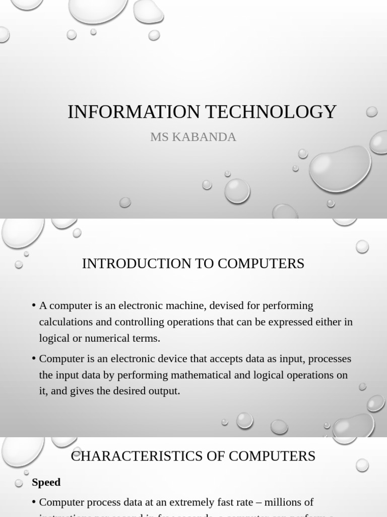 Information Technology | PDF | World Wide Web | Internet & Web