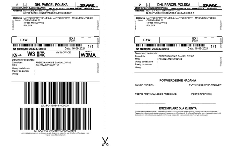 Etykieta 28373720546 | PDF