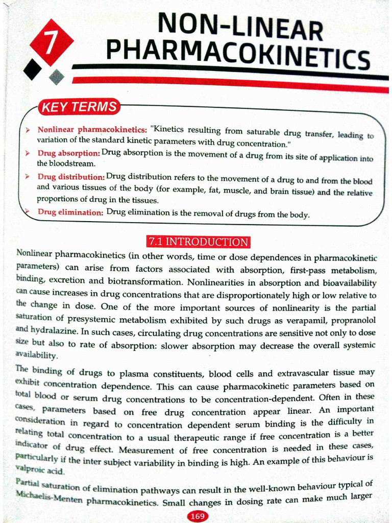 Non Linear Kinetics | PDF