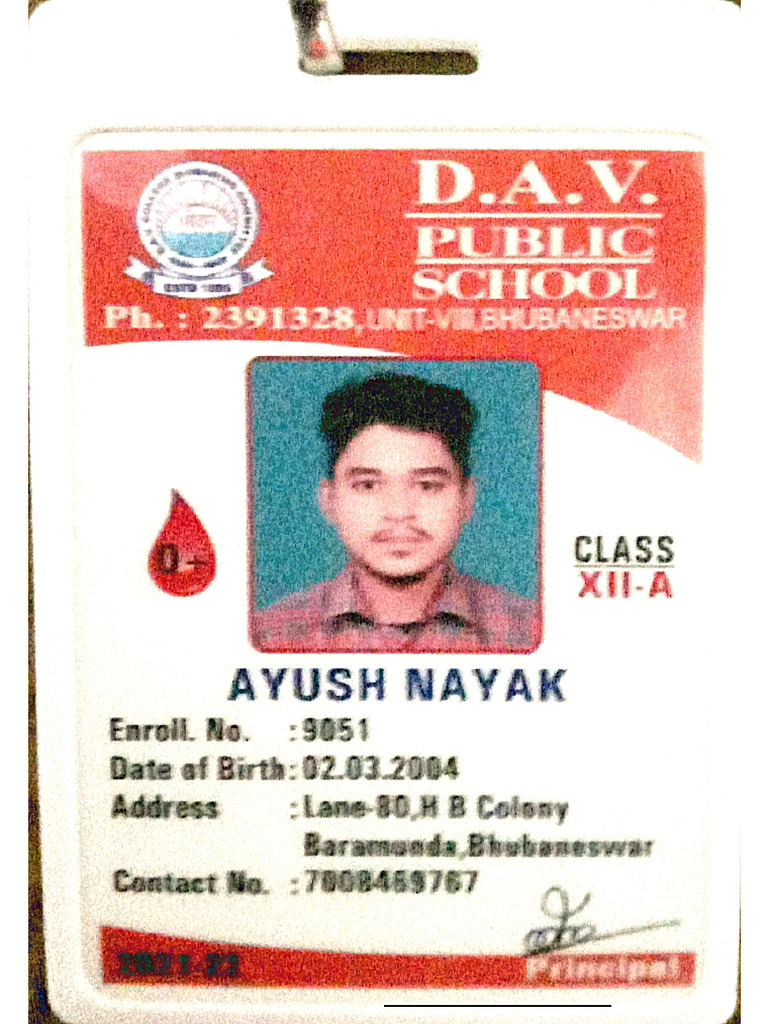 ID CARD CLS 12 | PDF