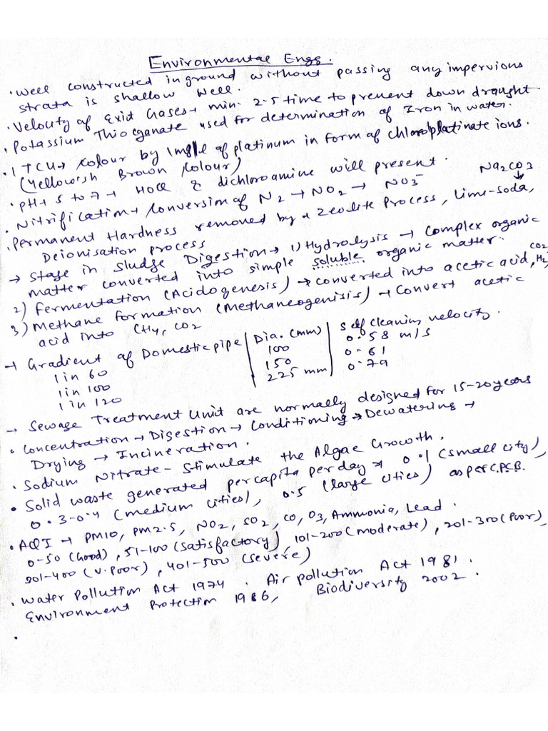 complete civil hand written notes | PDF