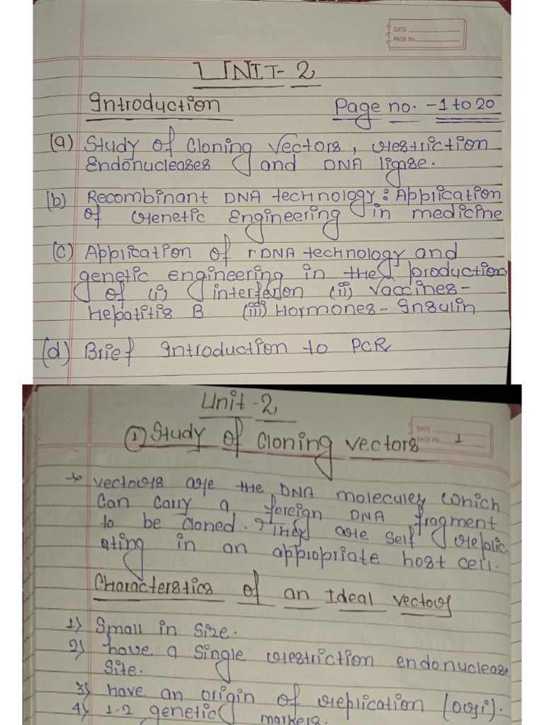 Unit 2 Biotech | PDF