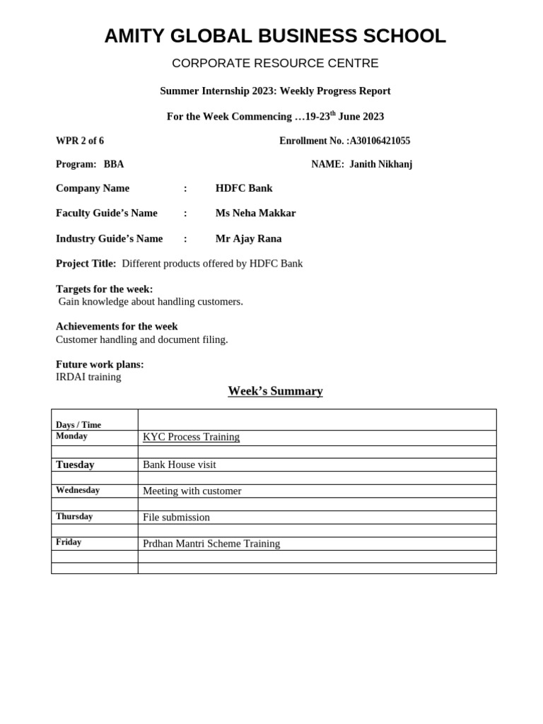 Week 2 WPR Janith | PDF