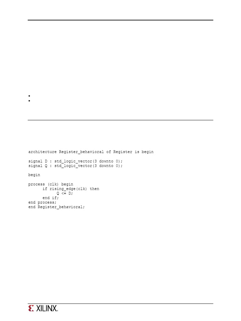 VHDL-Lab6 Vivado | PDF