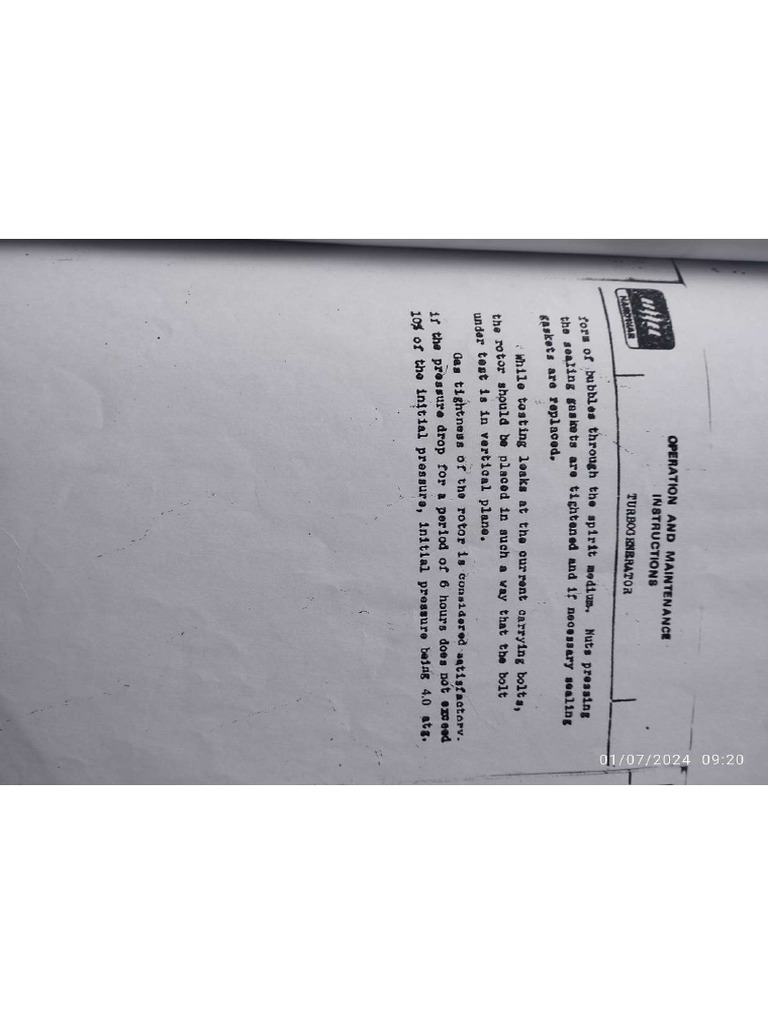 Manual Purge Test | PDF