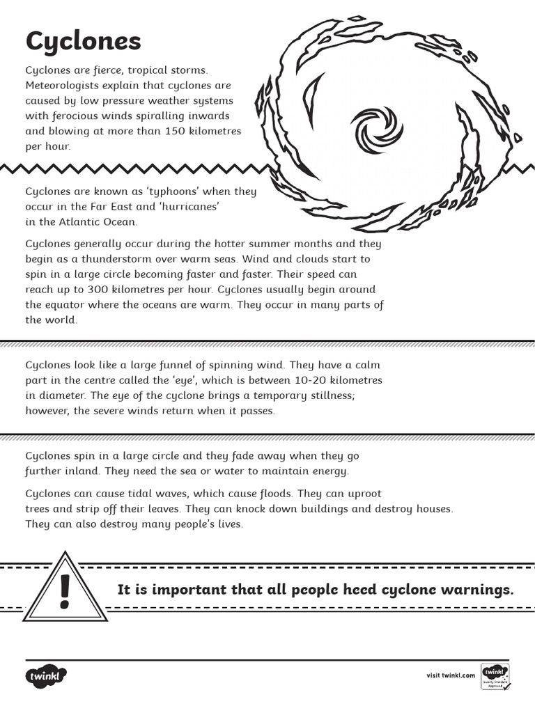 Au t2 e 2174 Cyclones Explanation Writing Sample - Ver - 2 | PDF