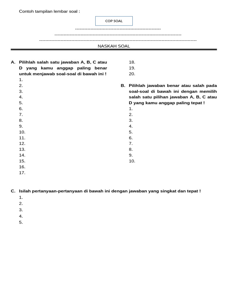 Contoh Setting Halaman Kegiatan KKG KKM | PDF