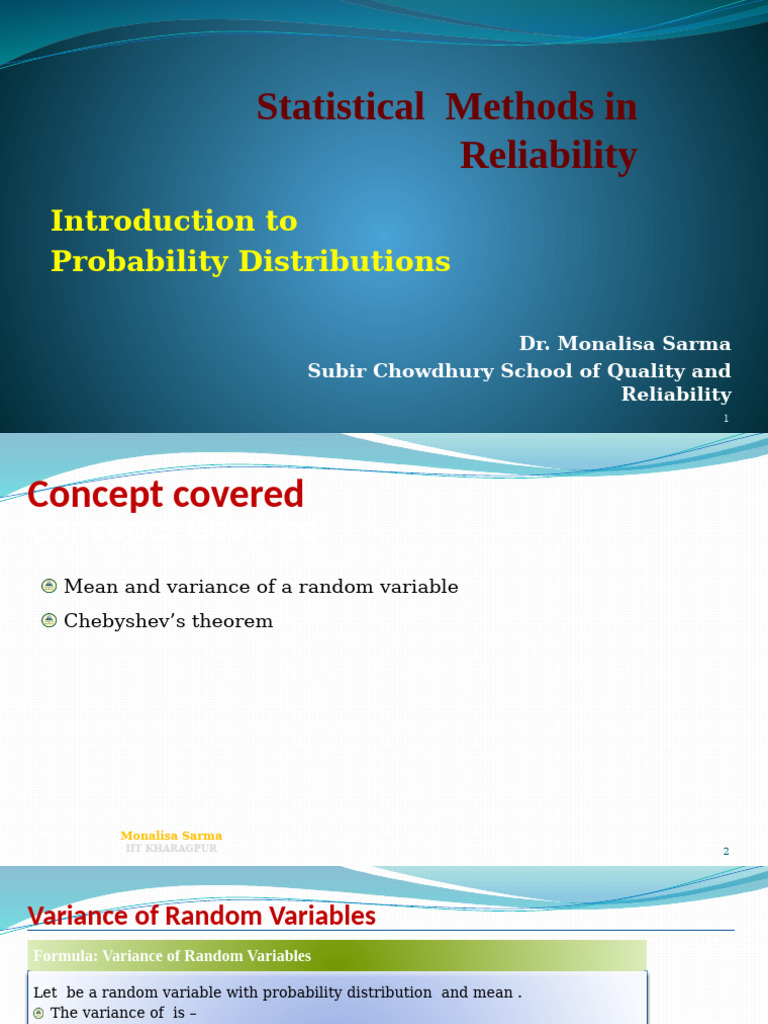 SMR 7 Probability Distribution2 | PDF