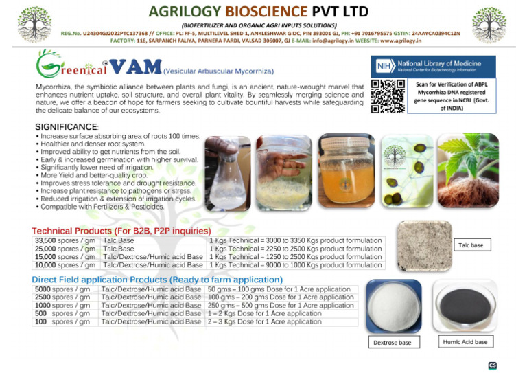 GREENICAL - VAM Product Range | PDF