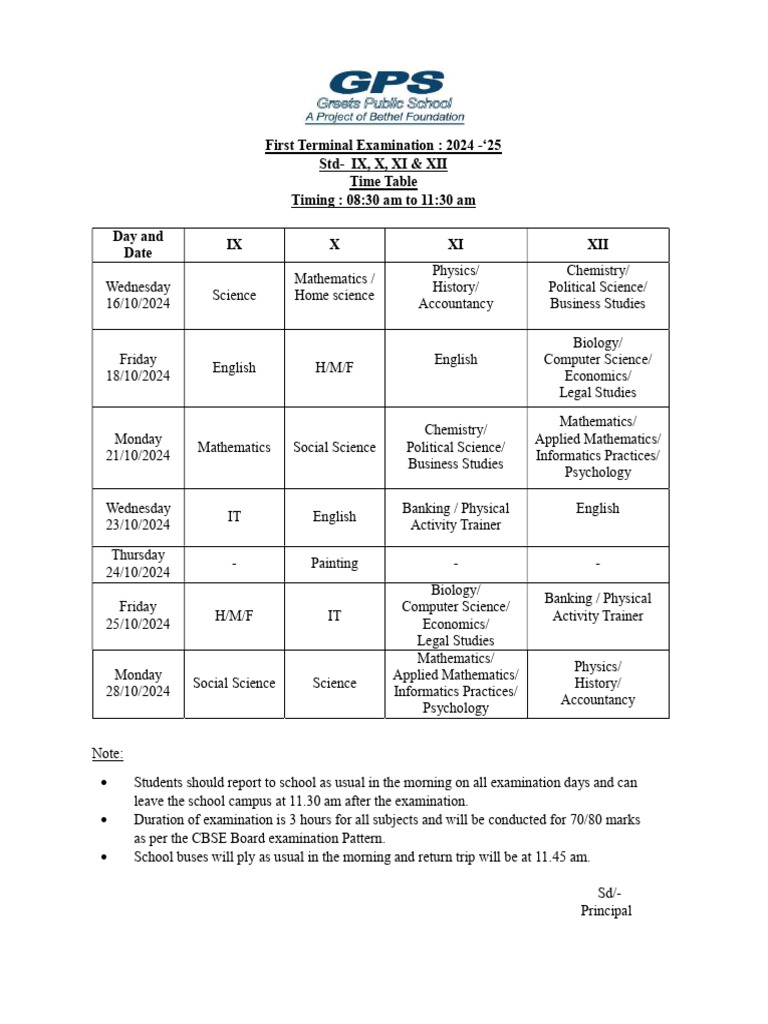 First Terminal Examination 2024-25-240916_193006 | PDF