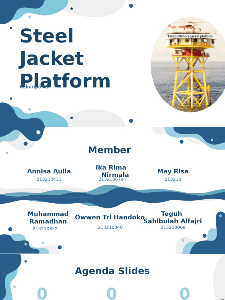 PLP Kel 1 (Steel Jacket Platform) | PDF