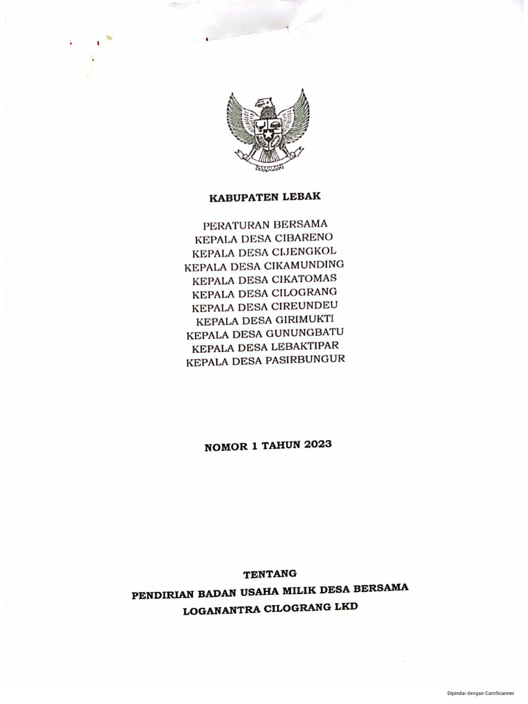 1683789620perdes Pendirian BUMDesma | PDF