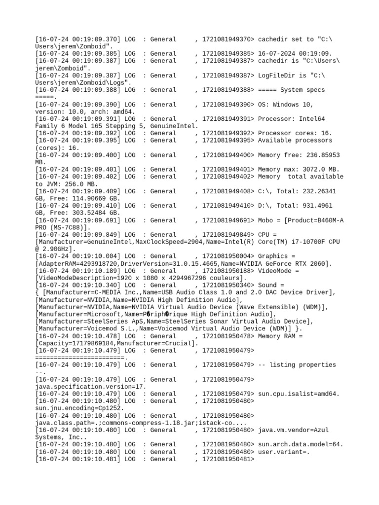 16 07 24 - 00 19 09 - DebugLog | PDF