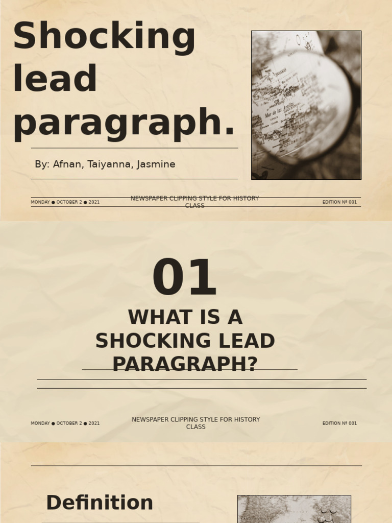 Shocking Lead Paragraphs | PDF