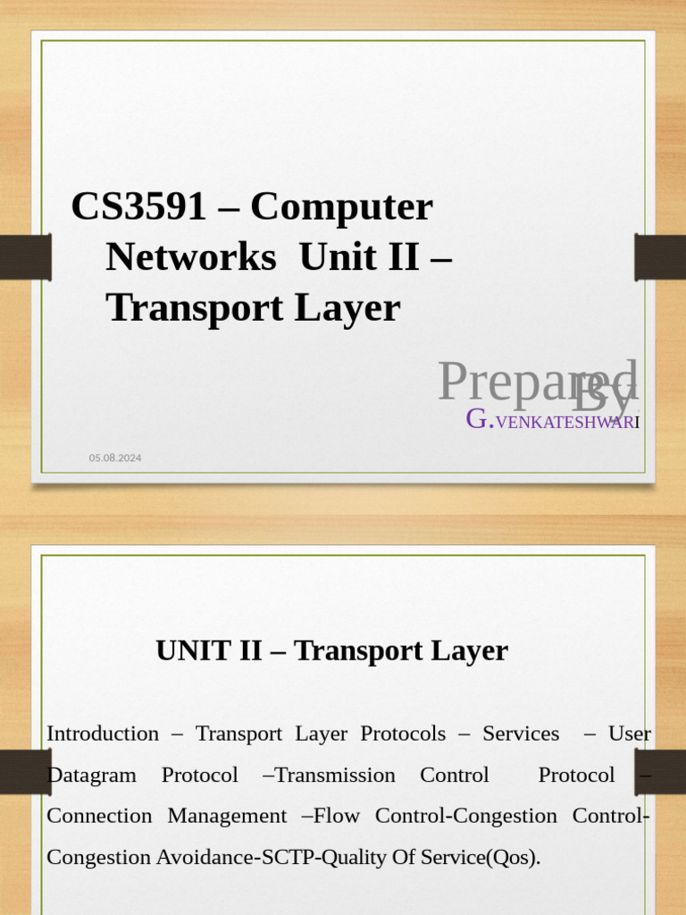 Cs3591cn Unit II | PDF