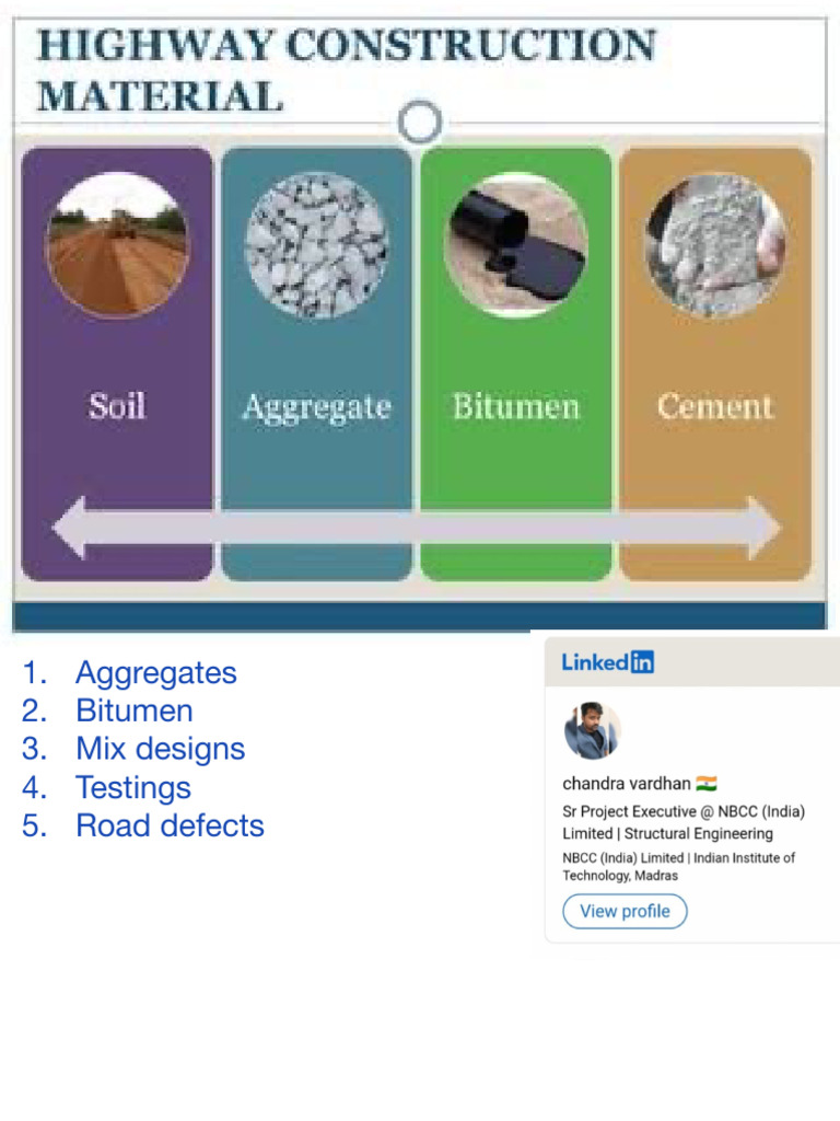 Basics On Highway Materials | PDF