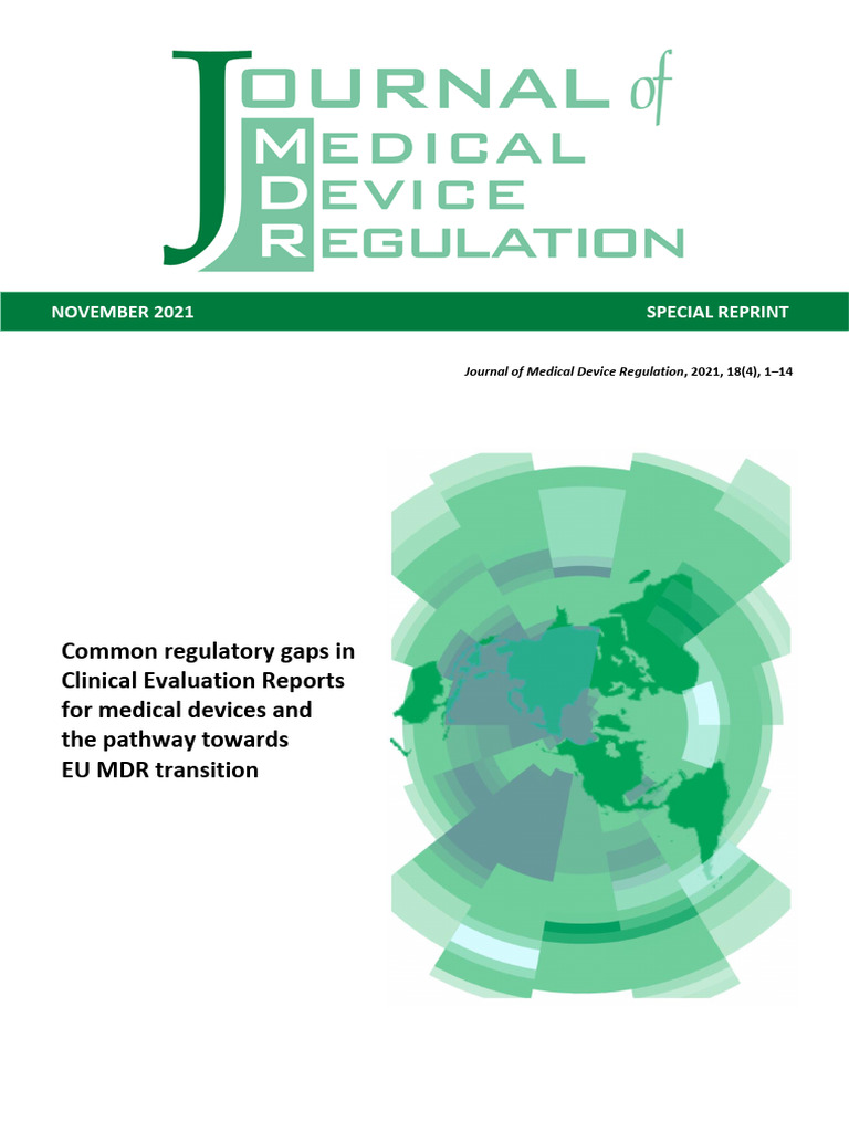 Common Regulatory Gaps - JMDR | PDF