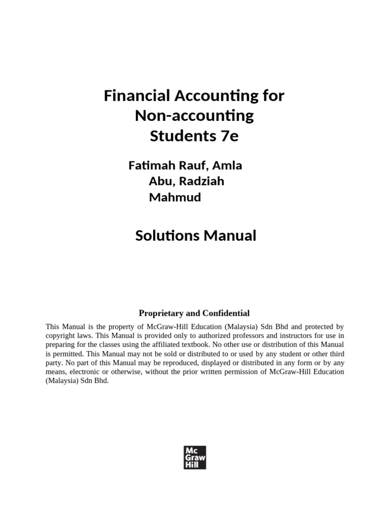 FANAS 7e SM Chap06 | PDF