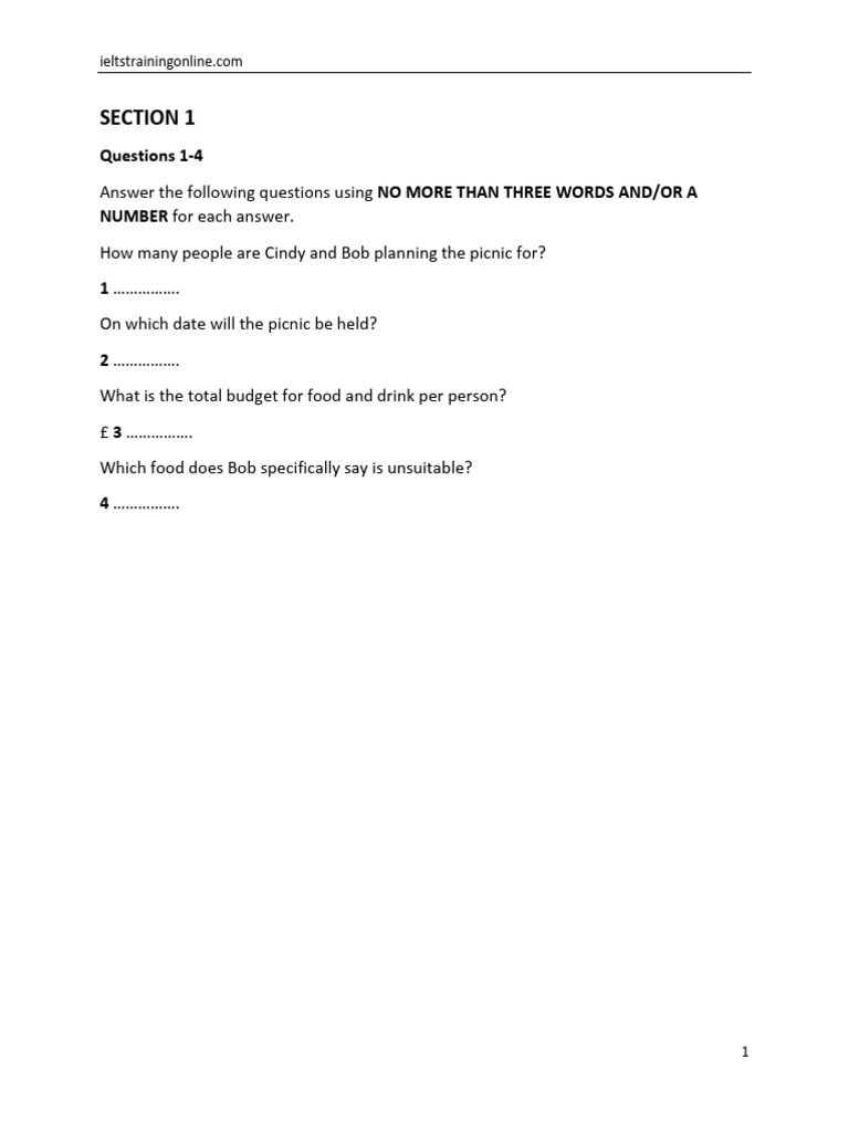 IELTS Recent Actual Test With Answers Practice Test 25 | PDF