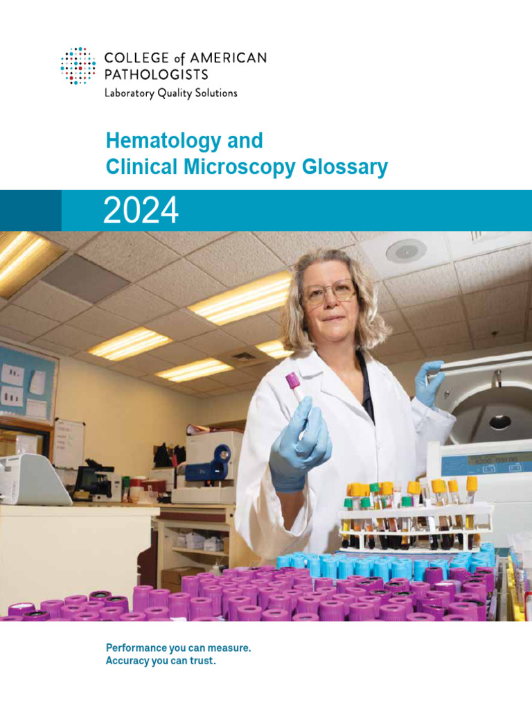Cap Hematology and Clinical Microscopy Glossary | PDF