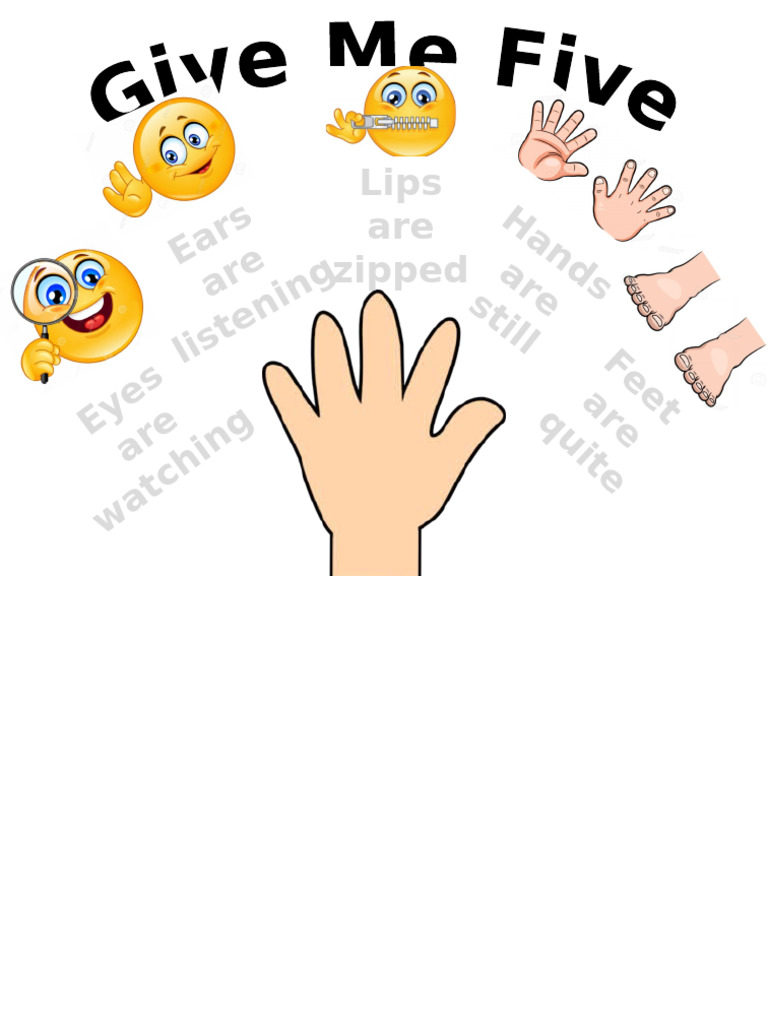 Give Me Five Poster | PDF