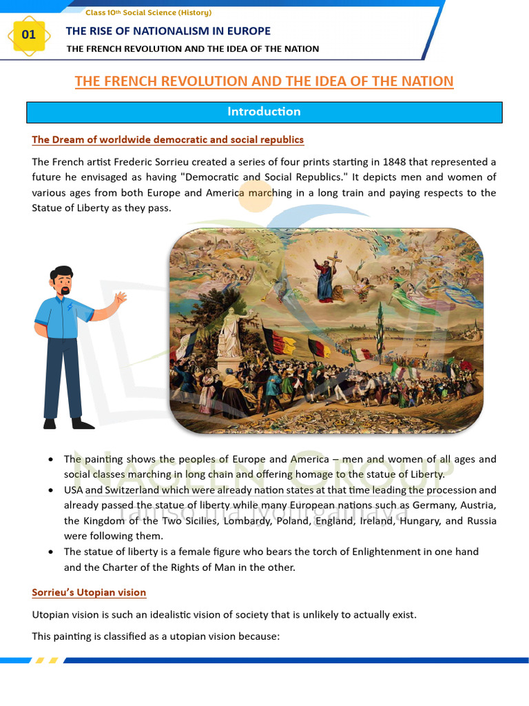 CLASS 10 SOCIAL SCIENCE CHAPTER-1 The Rise of Nationalism in Europe | PDF